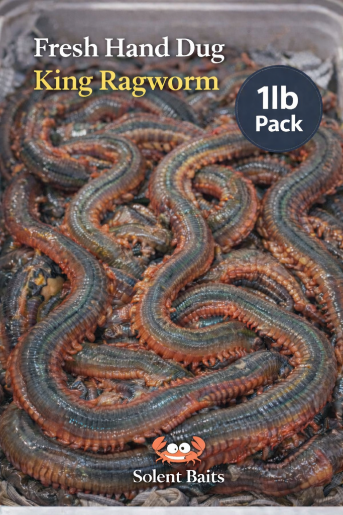 King Ragworm 1lb – Fresh Hand Dug UK
